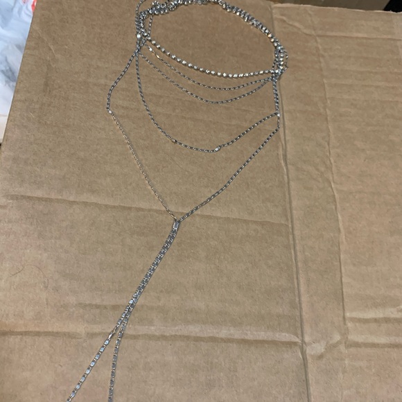 Jewelry | Layered Drop Chain Necklace | Poshmark